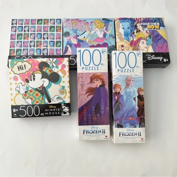 Toys | Disney Princess Puzzle Bundle 6 Puzzles | Poshmark